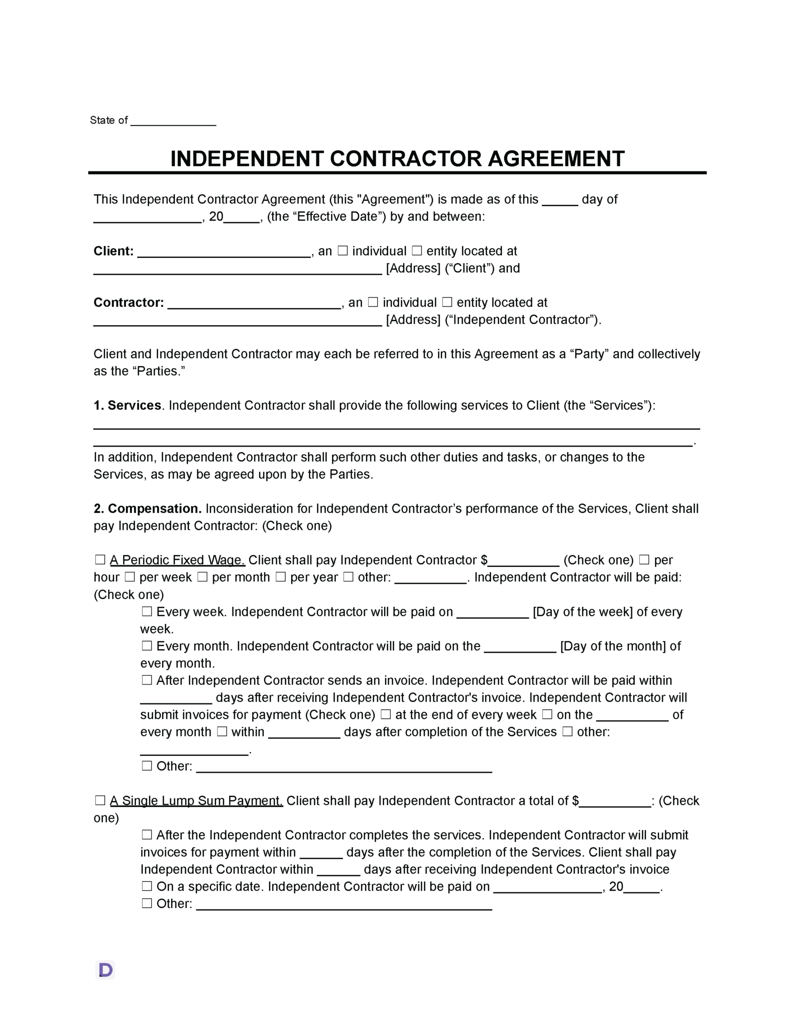 Free Non-Disclosure Agreement Template | Document Genius