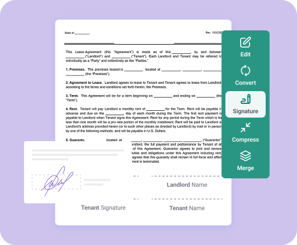 Sign PDF Online | Free eSign Tool