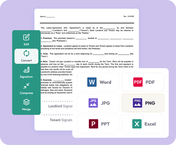 Free PDF to PNG Converter | High-Quality Image Output