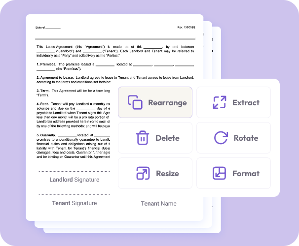 Online PDF Organizer | Rearrange PDF Pages Easily